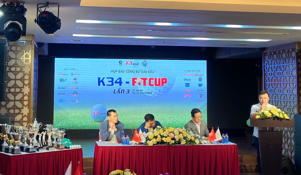 Chính thức khởi tranh giải golf K34 F.I.T CUP lần thứ 3 trên sân Thanh Lanh