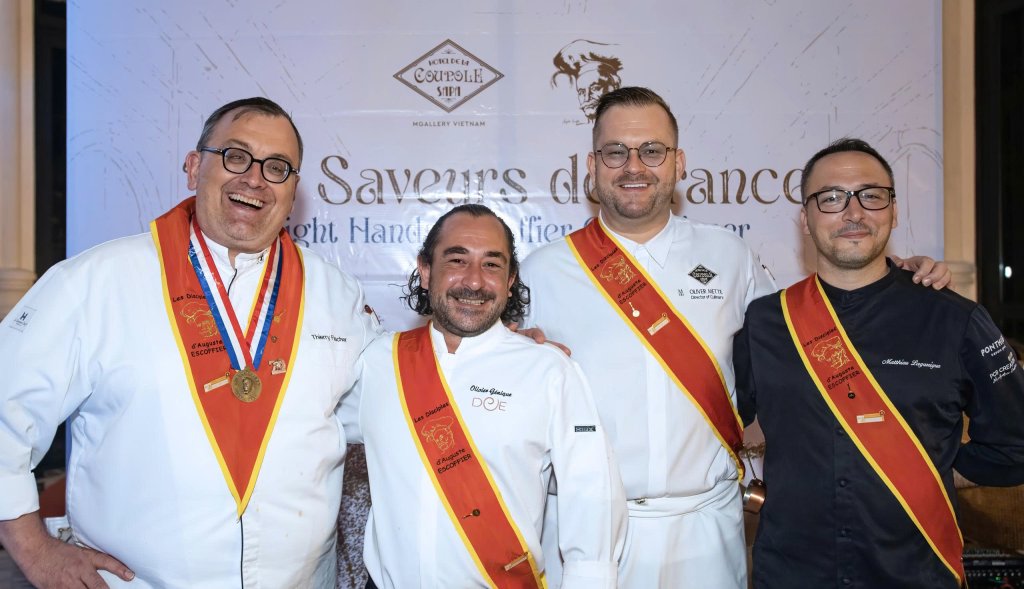 “Les Saveurs de France” – Eight Hands Escoffier Gala Dinner at Hôtel de ...