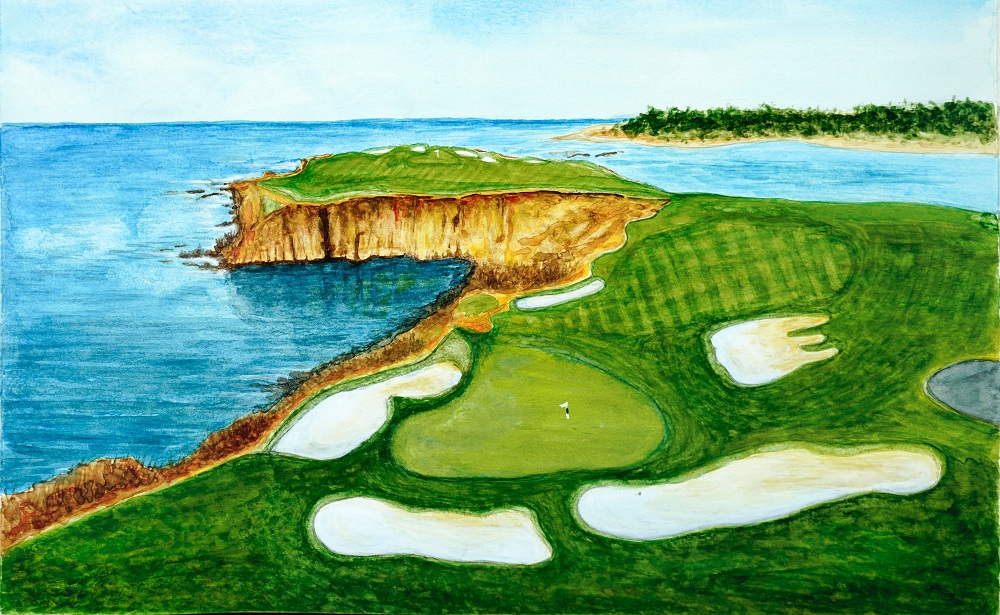 Pebble Beach, Hole #8