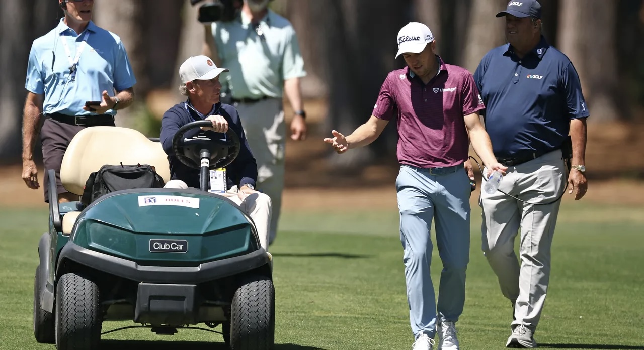 Thomas tự nhận lỗi, mất ngôi đầu sau vòng 3 RBC Heritage