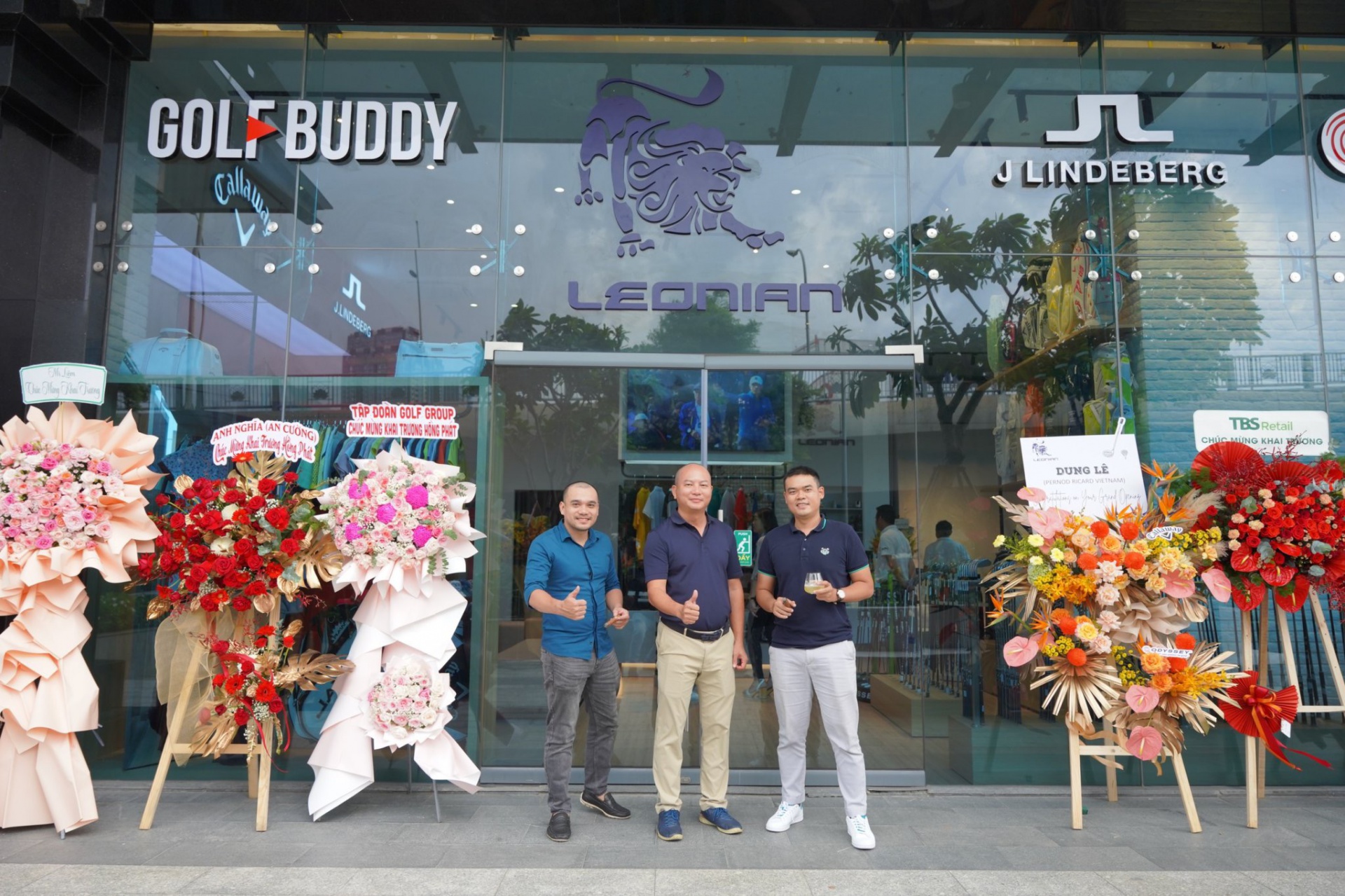 Leonian x Transview Golf khai trương showroom ở vị trí đắc địa